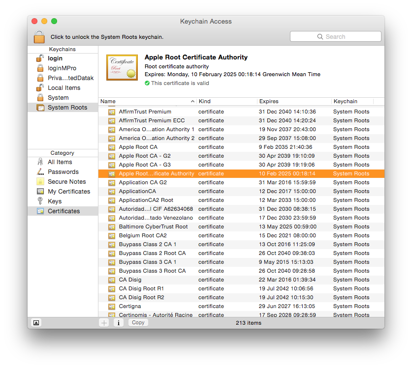 How to deal with keychain problems in macOS 10.11.2 and later – The ...