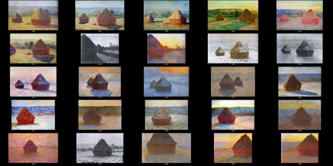 Work in Progress: Claude Monet’s Grainstacks series – The Eclectic ...