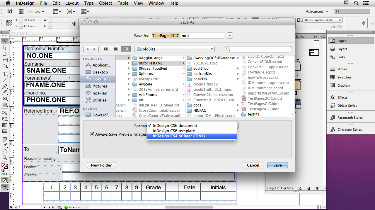 Layout to database 1: Out of beauty comes forth structure – The ...