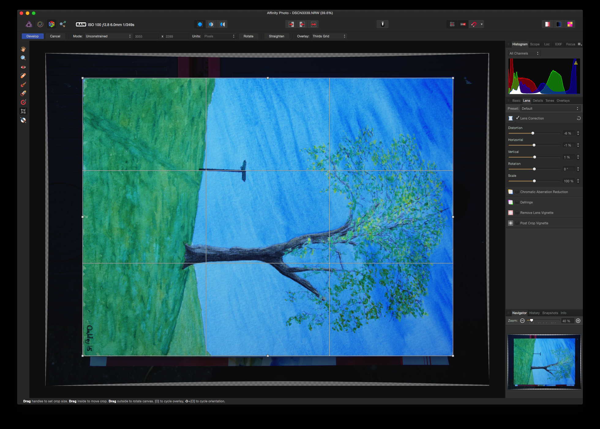 Affinity Photo in action: adjusting distortion, and cropping – The ...