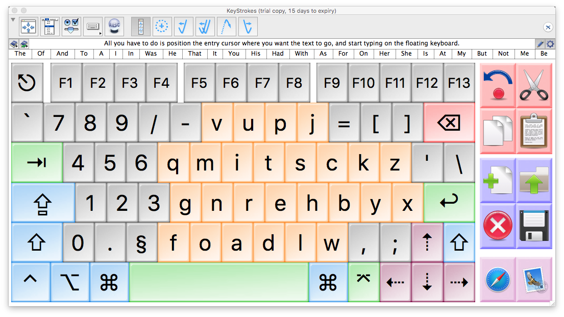 KeyStrokes: the ultimate assistive keyboard – The Eclectic Light Company