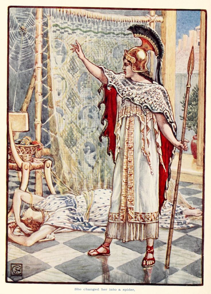 Arachne and her web: spiders in paintings and prints – The Eclectic ...