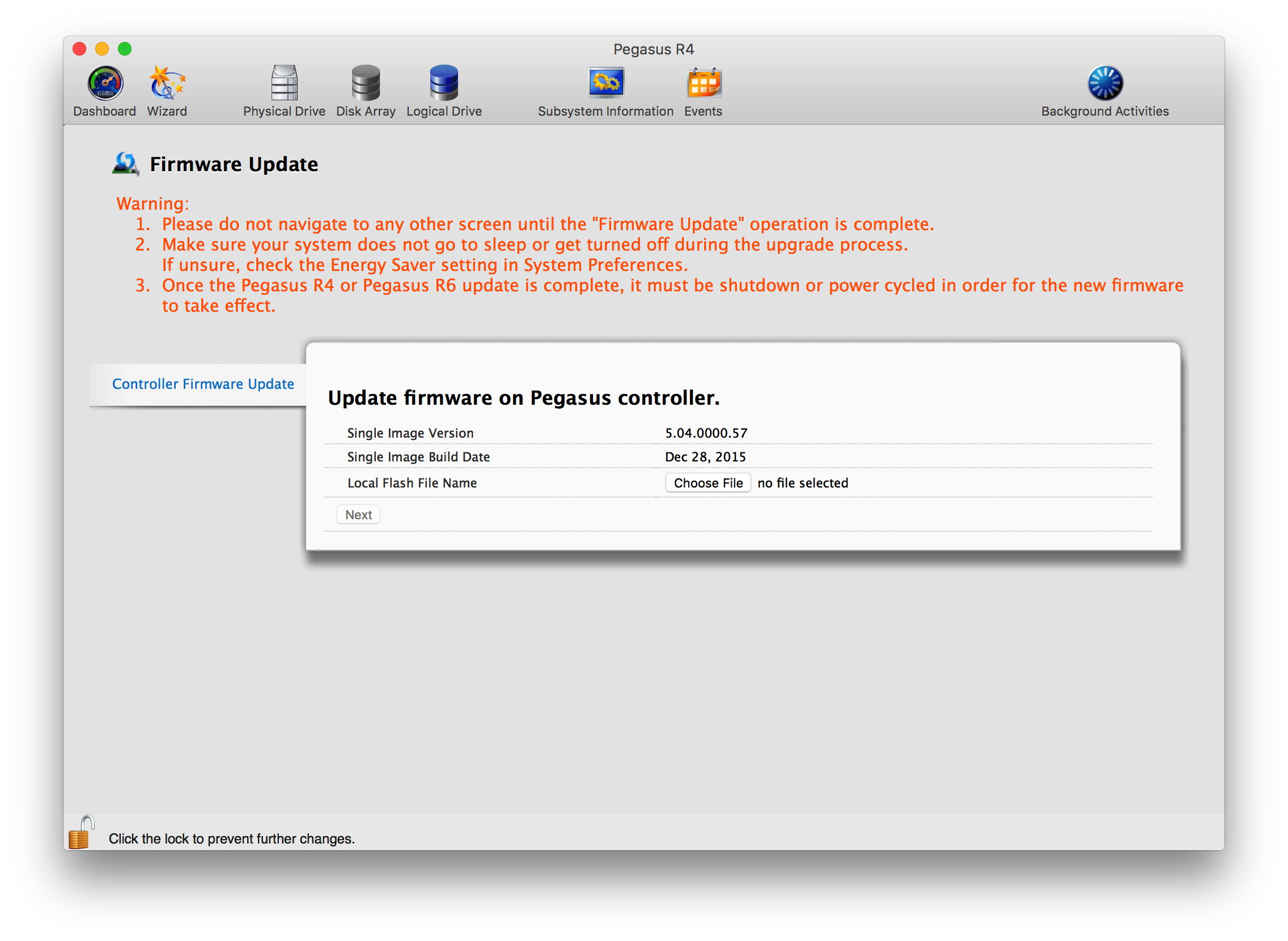 Updating the firmware of a Promise Pegasus R4 RAID – The Eclectic Light ...