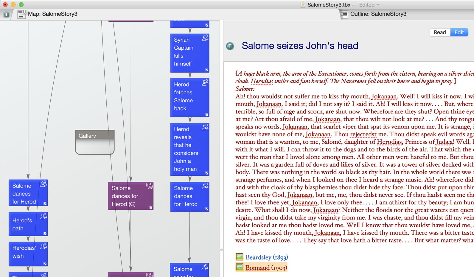 Analysing and telling changing narrative in Storyspace 3 – The Eclectic ...