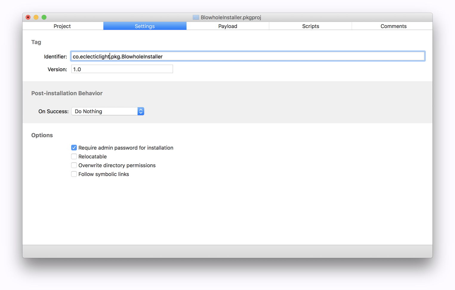 Making an Installer package the easier way – The Eclectic Light Company