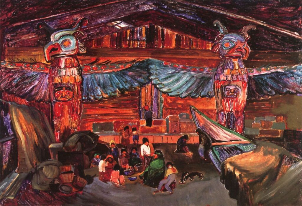 Totems and trees: Emily Carr’s paintings, 1912-1913 – The Eclectic ...