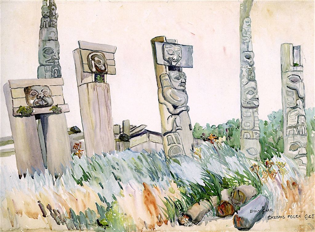 Totems and trees: Emily Carr’s paintings, 1912-1913 – The Eclectic ...