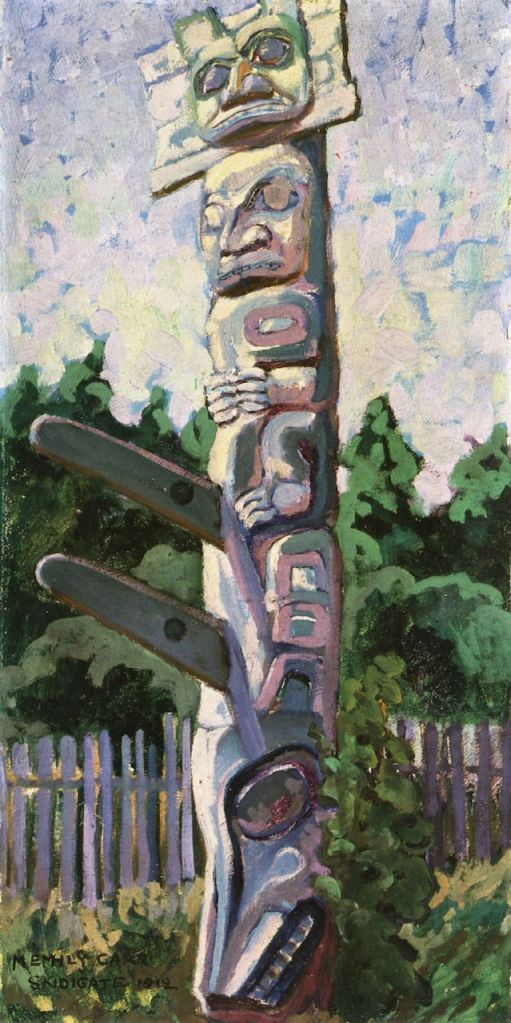 Totems and trees: Emily Carr’s paintings, 1912-1913 – The Eclectic ...