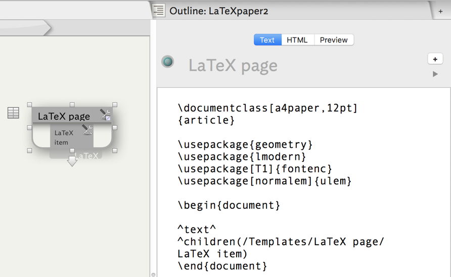 LaTeXport: writing LaTeX documents using Tinderbox – The Eclectic Light ...