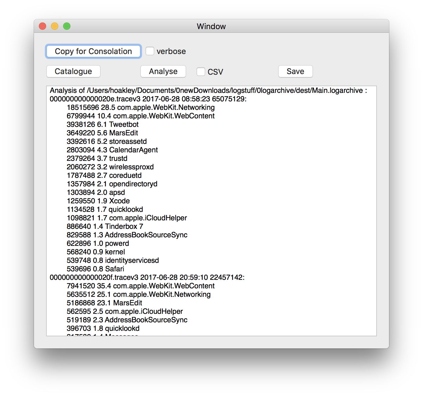 XProCheck, T2M2, LogUI, Ulbow, blowhole and log utilities – The ...