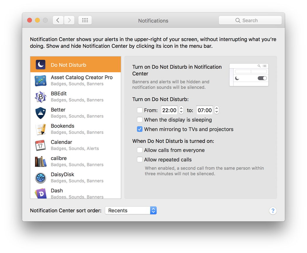 Who’s in control of your Mac? Notifications – The Eclectic Light Company