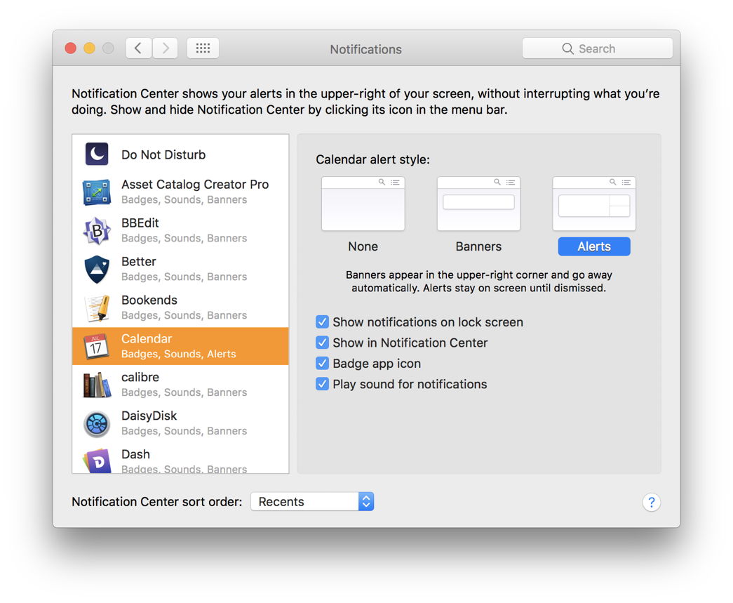 Who’s in control of your Mac? Notifications – The Eclectic Light Company