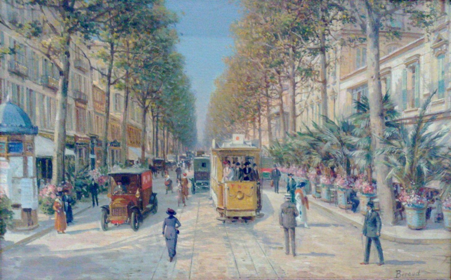 The Missing Mona Lisa: Louis Béroud painting painters painting ...