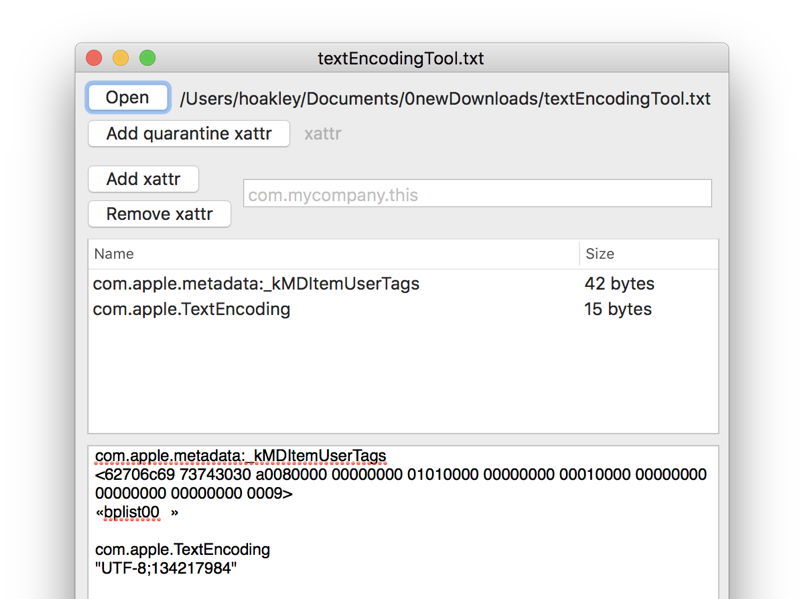 There’s something wrong with that file: could it be a xattr issue ...