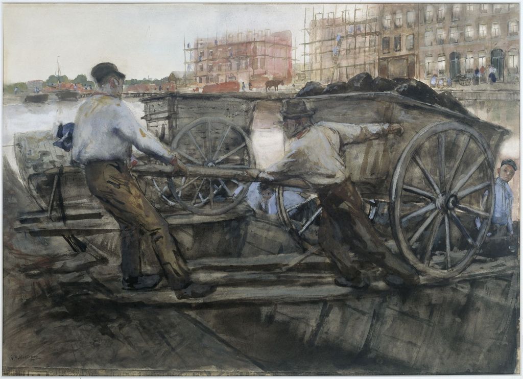 Amsterdam for Real: Paintings of George Breitner 1 – The Eclectic Light ...