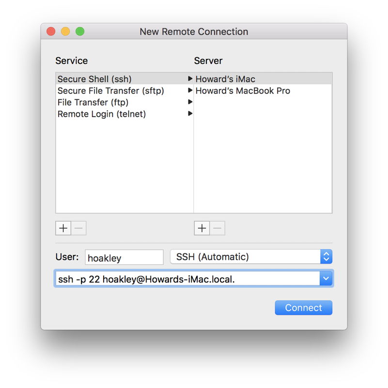 The Joy of ssh: remote control and quick copying – The Eclectic Light ...