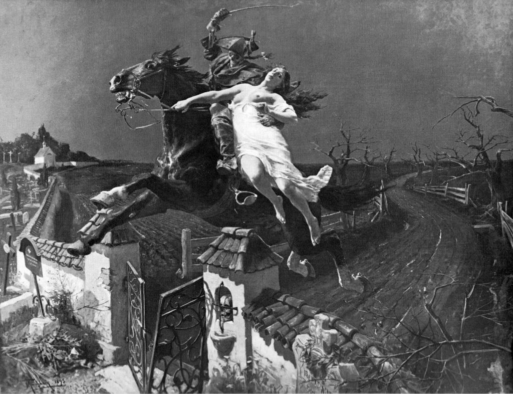 The Dead Travel Fast: The Gothic Ballad of Lenore in Paint – The ...