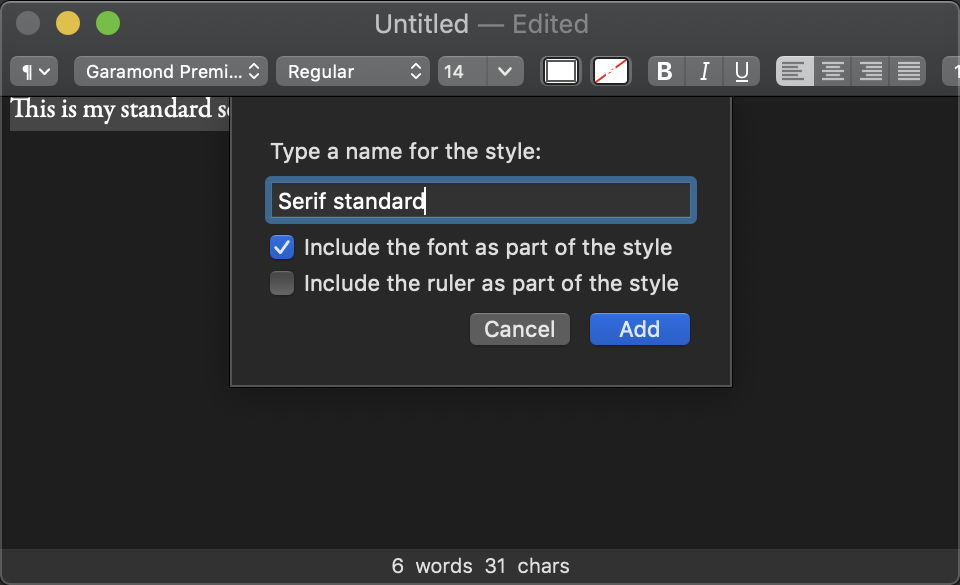 Using and hacking styles in TextEdit and DelightEd – The Eclectic Light ...