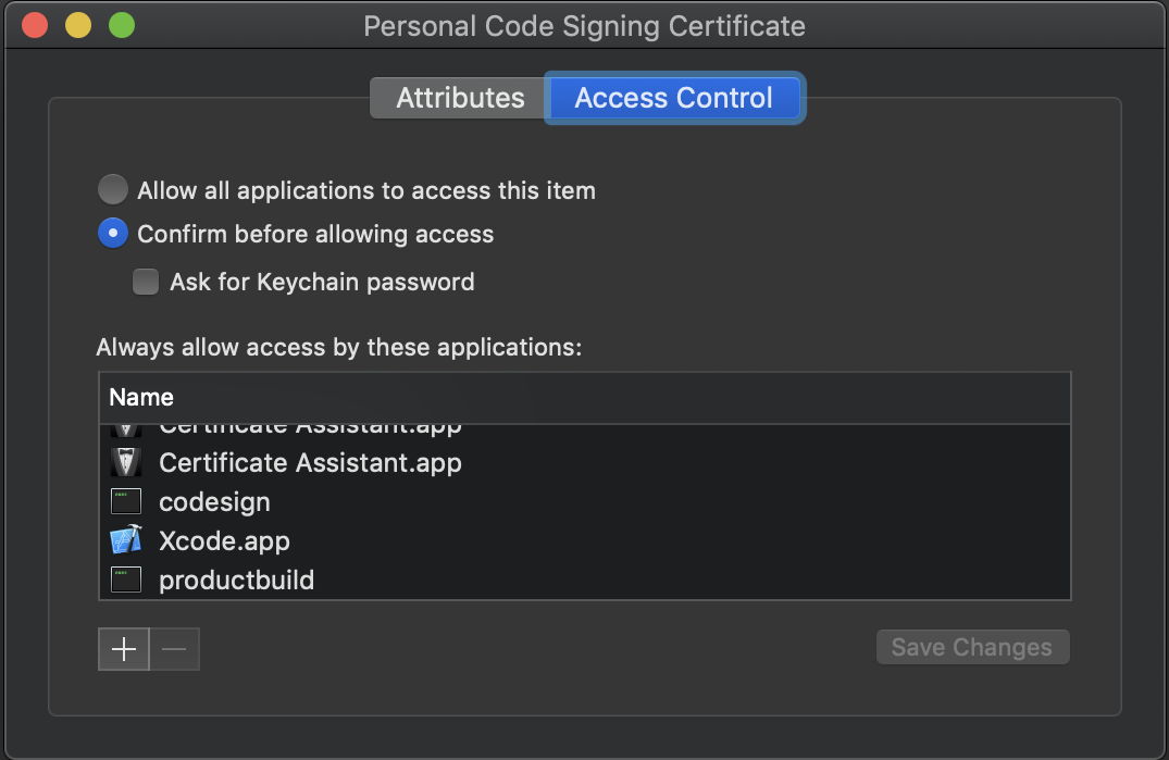 Code signing for the concerned: 2 Creating a personal certificate – The ...