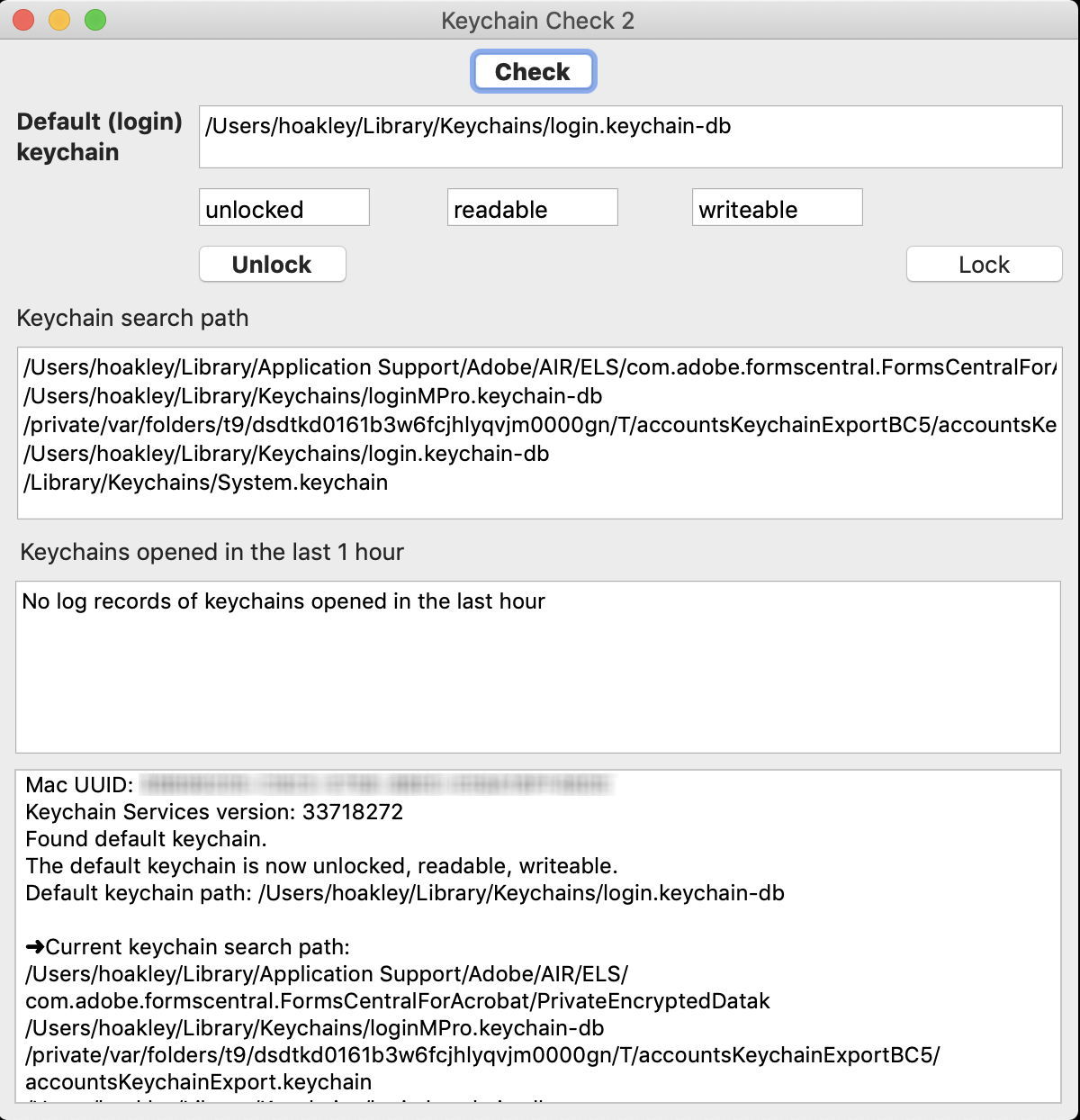 Keychains & Permissions – The Eclectic Light Company