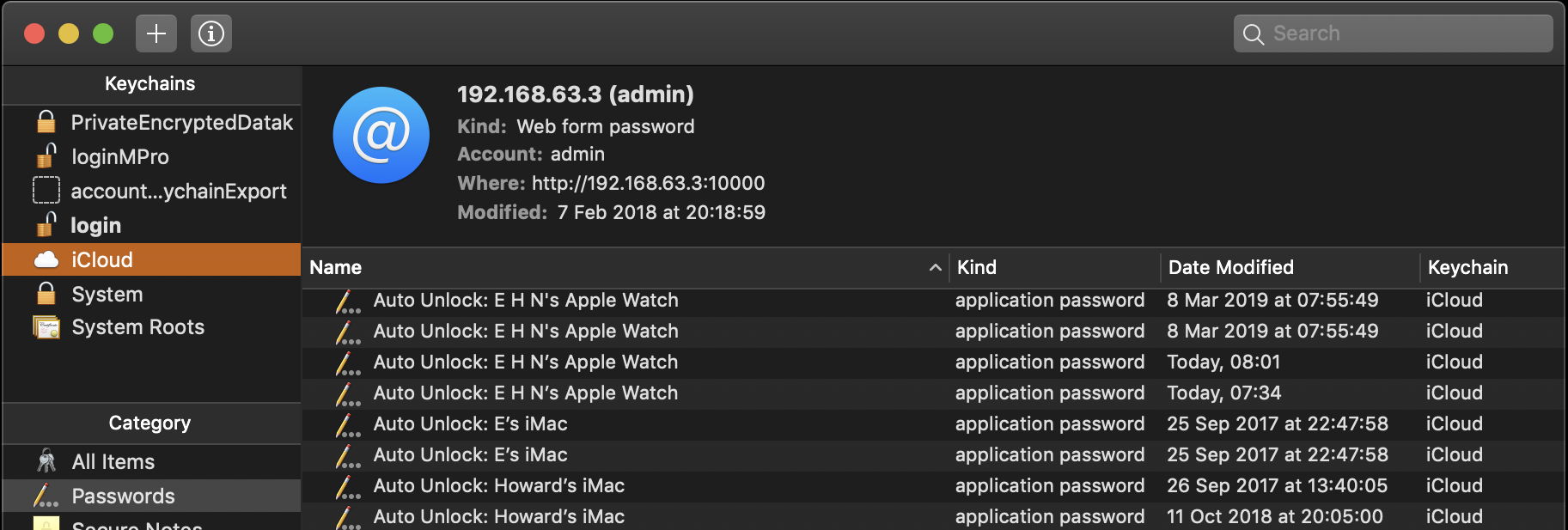 How to back up your iCloud Keychain – The Eclectic Light Company