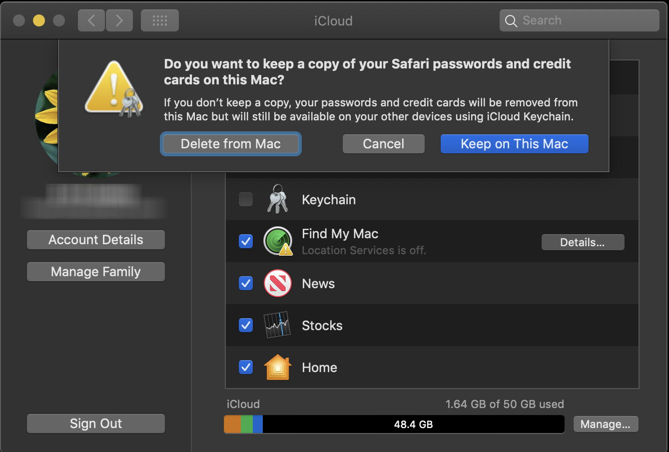 How to back up your iCloud Keychain – The Eclectic Light Company
