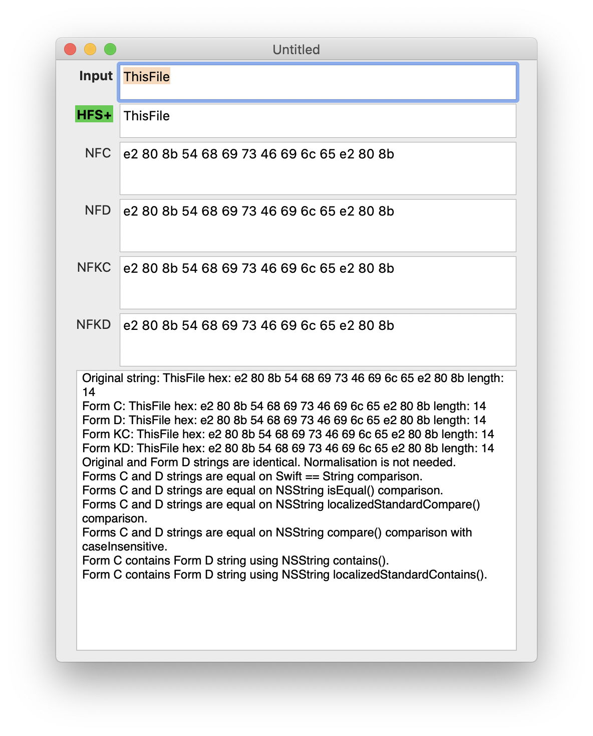 Watch that space: More fun with Unicode in file names – The Eclectic ...