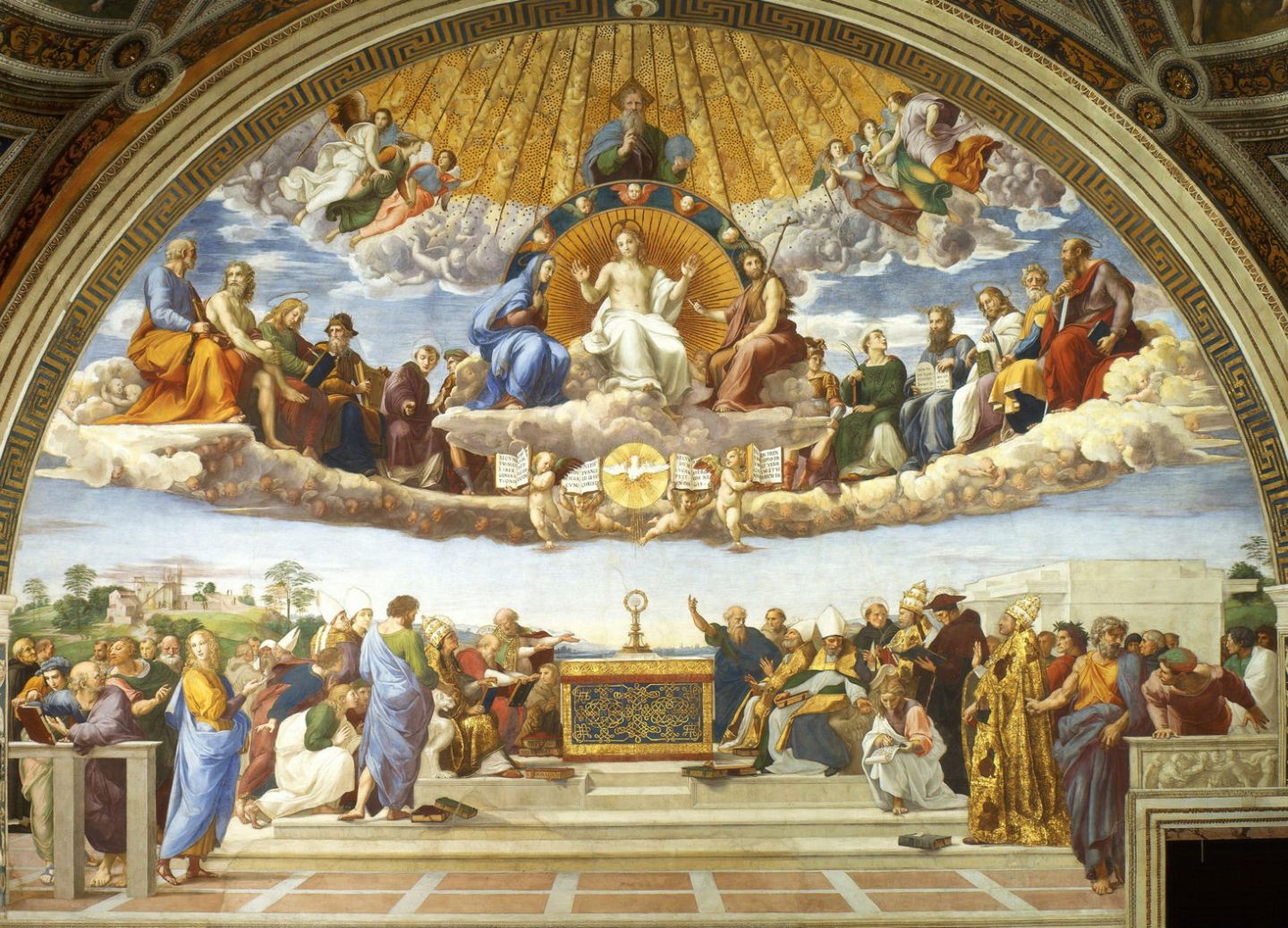 Raphael and Painting: 4 First frescoes in Rome – The Eclectic Light Company
