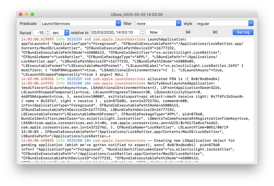 Learn (almost) everything about an app with lsappinfo – The Eclectic ...