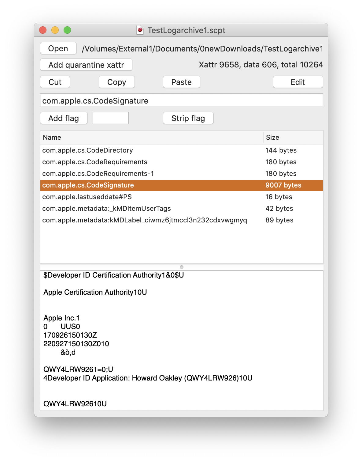 A user’s guide to code signatures and notarization – The Eclectic Light ...