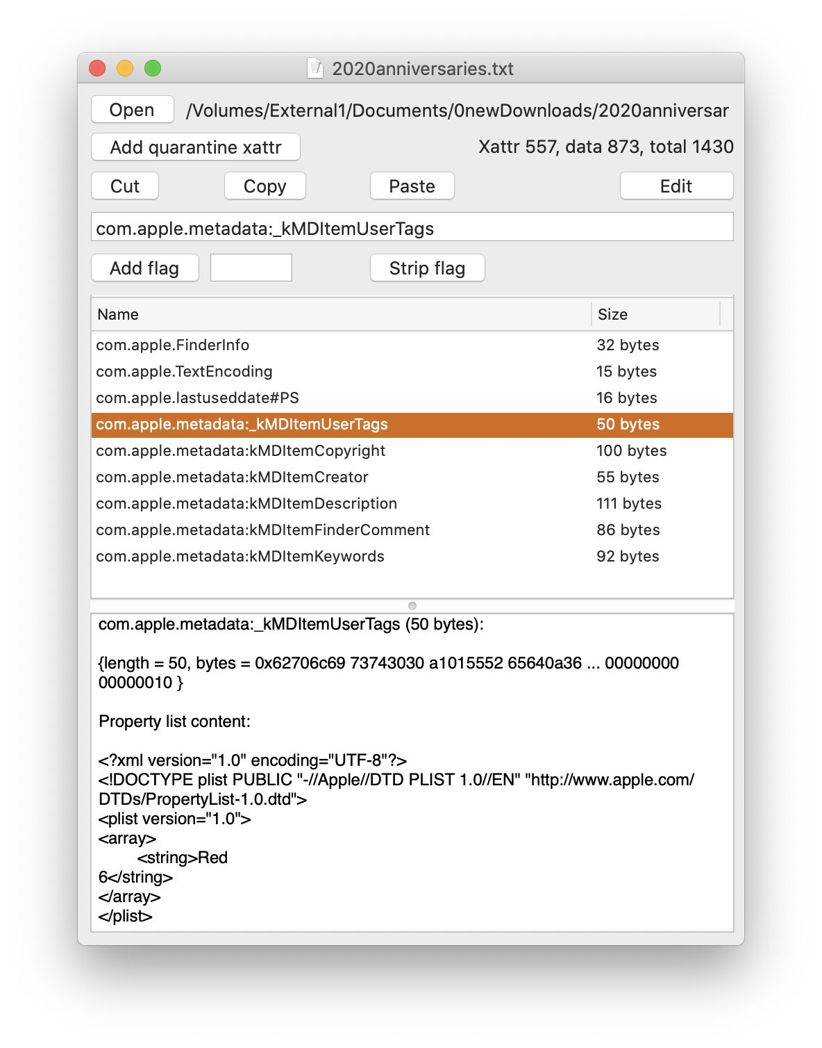 Solving Finder tag problems – The Eclectic Light Company