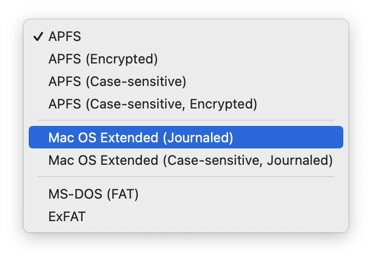 Juggling with HFS+ and APFS partitions and volumes: a primer – The ...