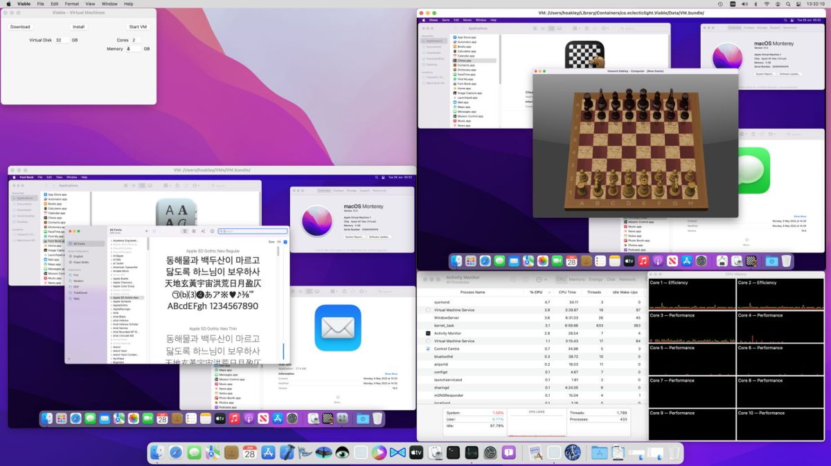 Virtualisation on Apple silicon Macs: 8 How Apple limits VMs – The ...