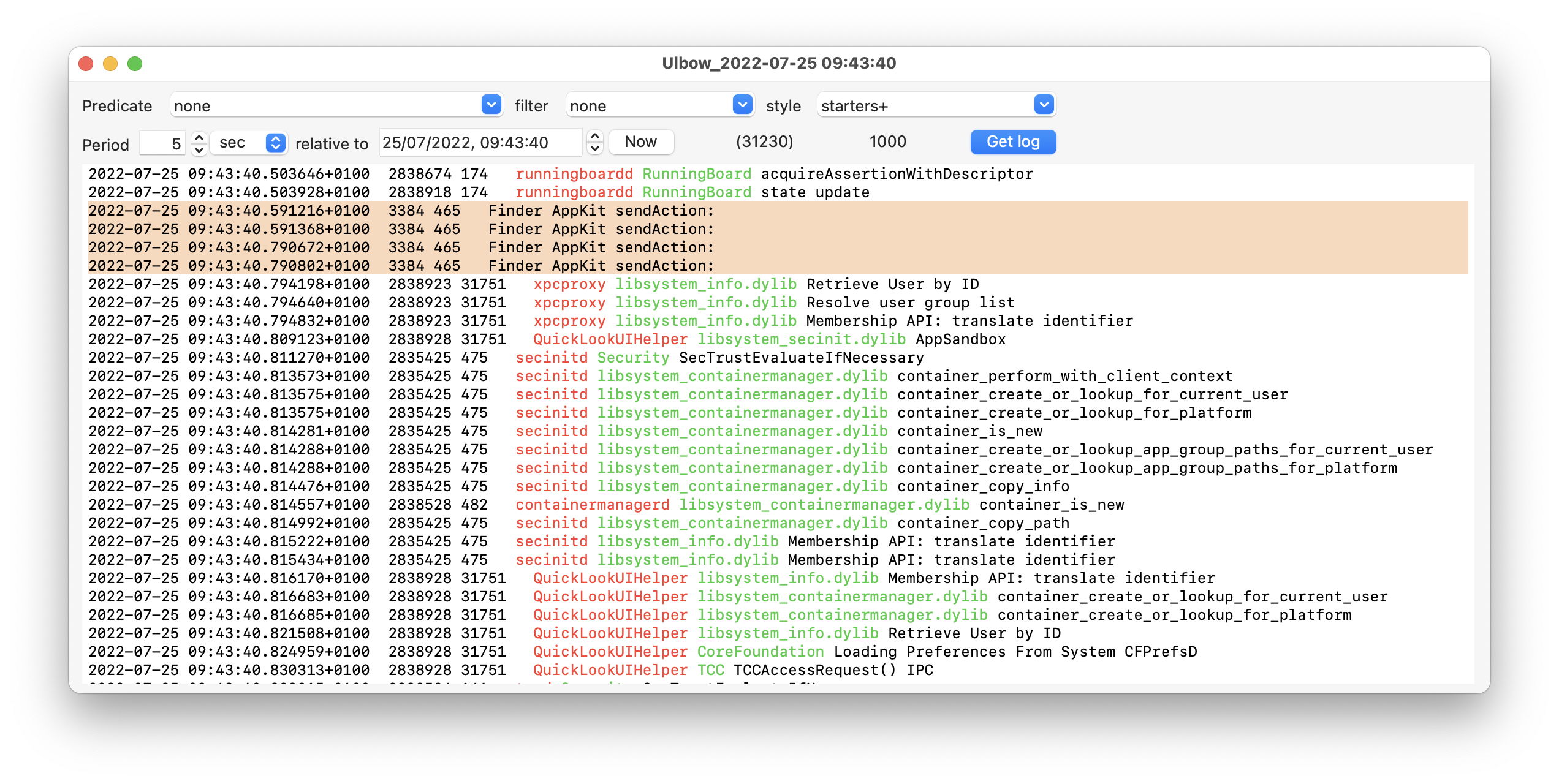 Log Literacy: Navigation – The Eclectic Light Company