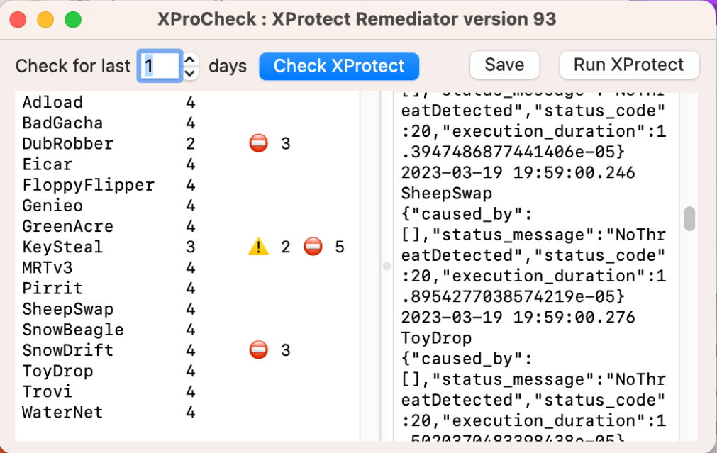 XProCheck 1.4 is easier to use and more nuanced – The Eclectic Light ...