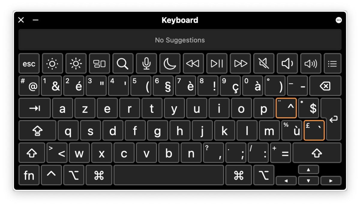 Keyboard layouts in lightweight virtualisation – The Eclectic Light Company