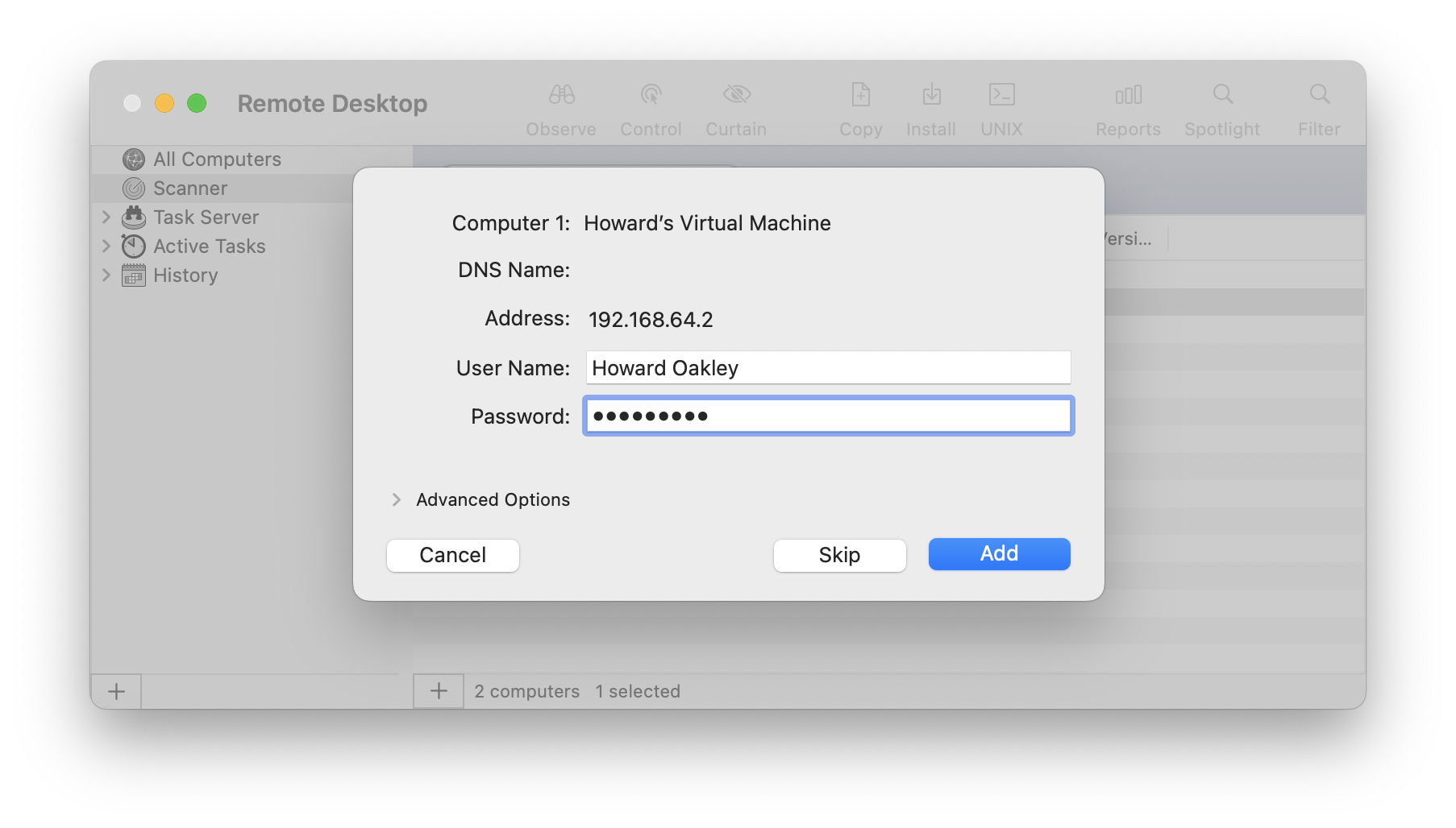 Enhance your macOS VMs with Apple Remote Desktop – The Eclectic Light ...