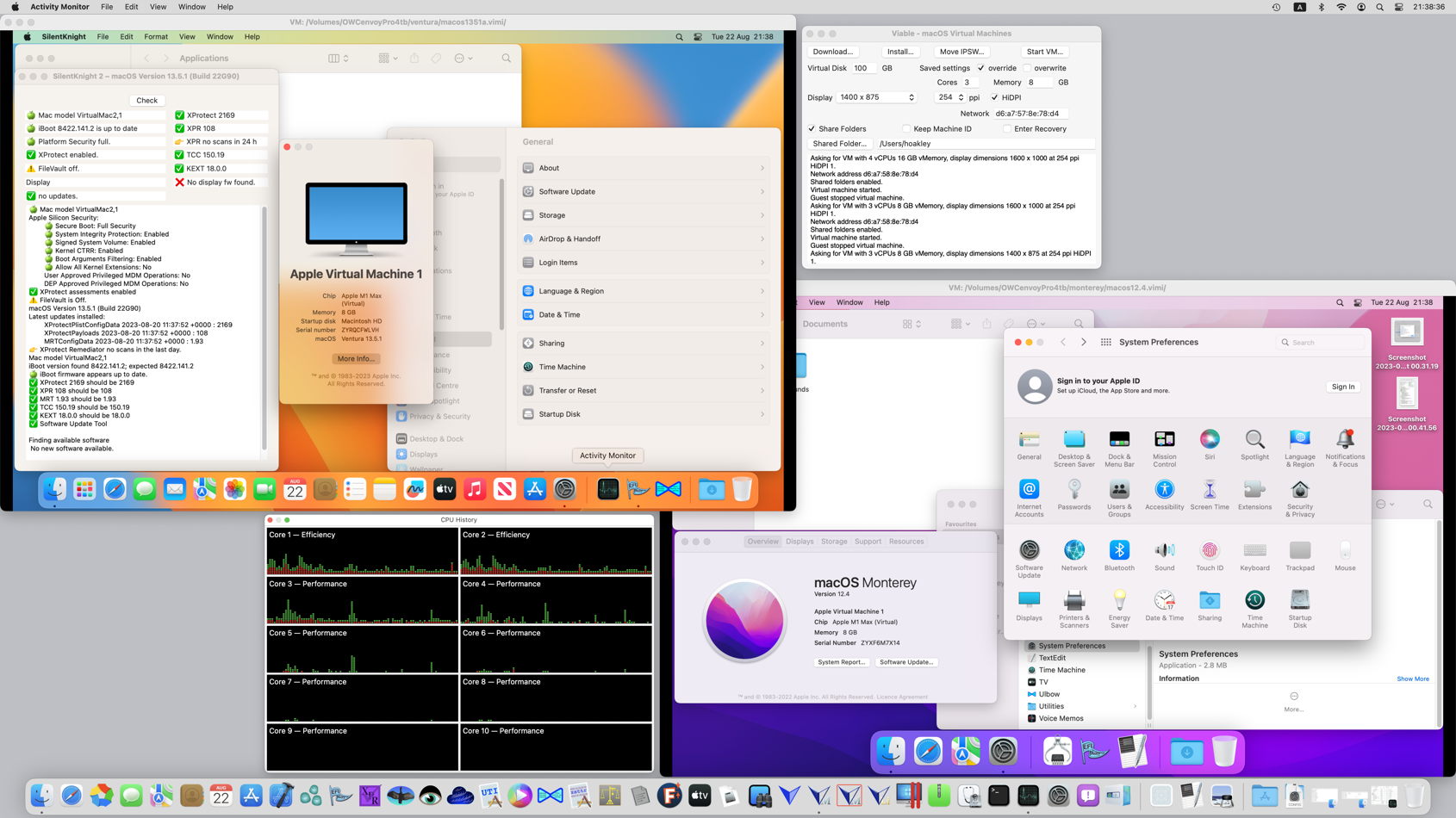 Current limitations on macOS virtual machines running on Apple silicon ...