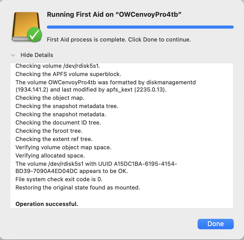 How to check and repair storage in Disk Utility – The Eclectic Light ...