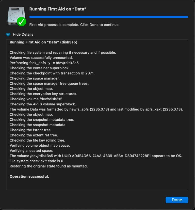 When and how should you run First Aid in Disk Utility? – The Eclectic ...