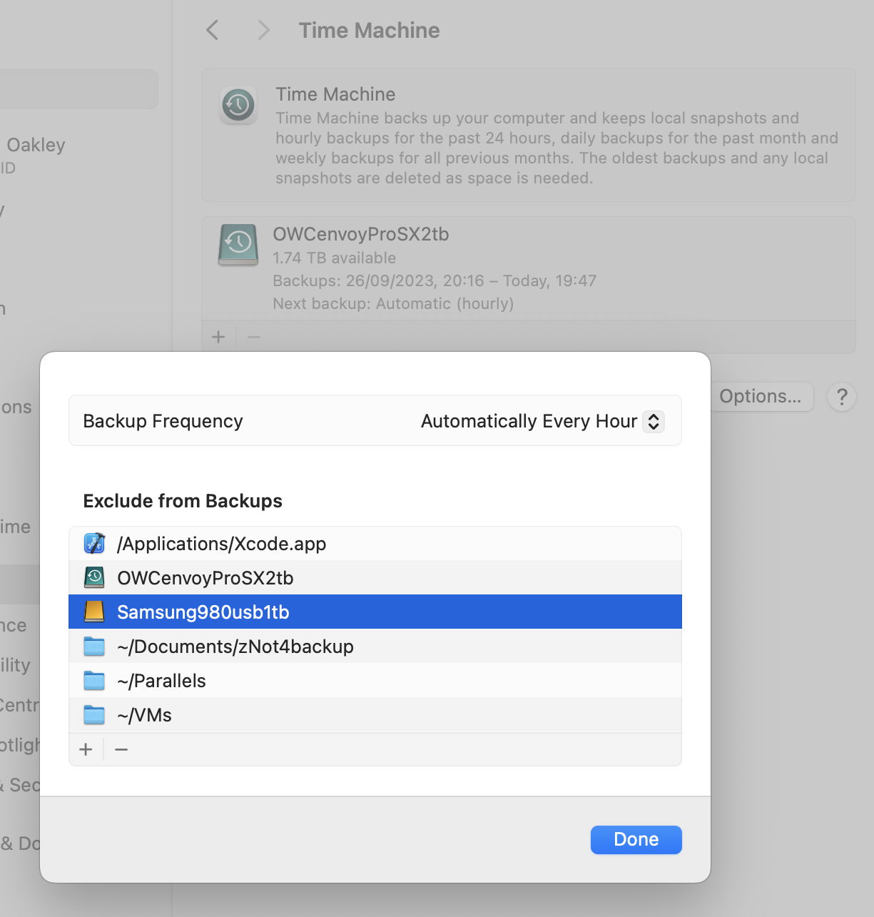 Time Machine in Sonoma: Back up and restore external volumes – The ...