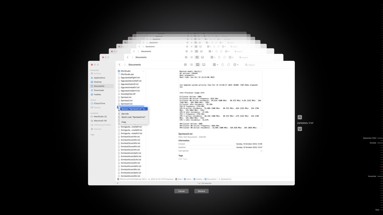 Time Machine in Sonoma: How to restore from a backup – The Eclectic ...