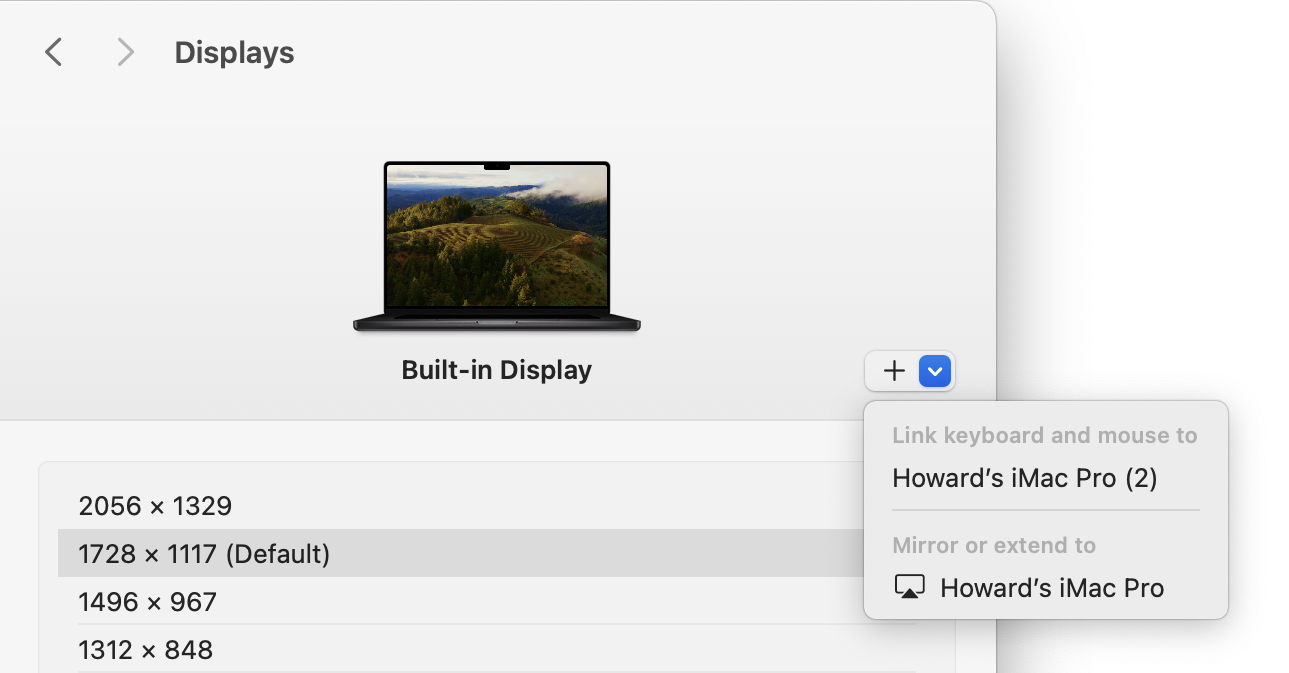 Share your Mac’s display and control – The Eclectic Light Company