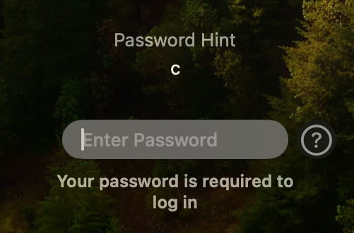 Solving login password problems – The Eclectic Light Company