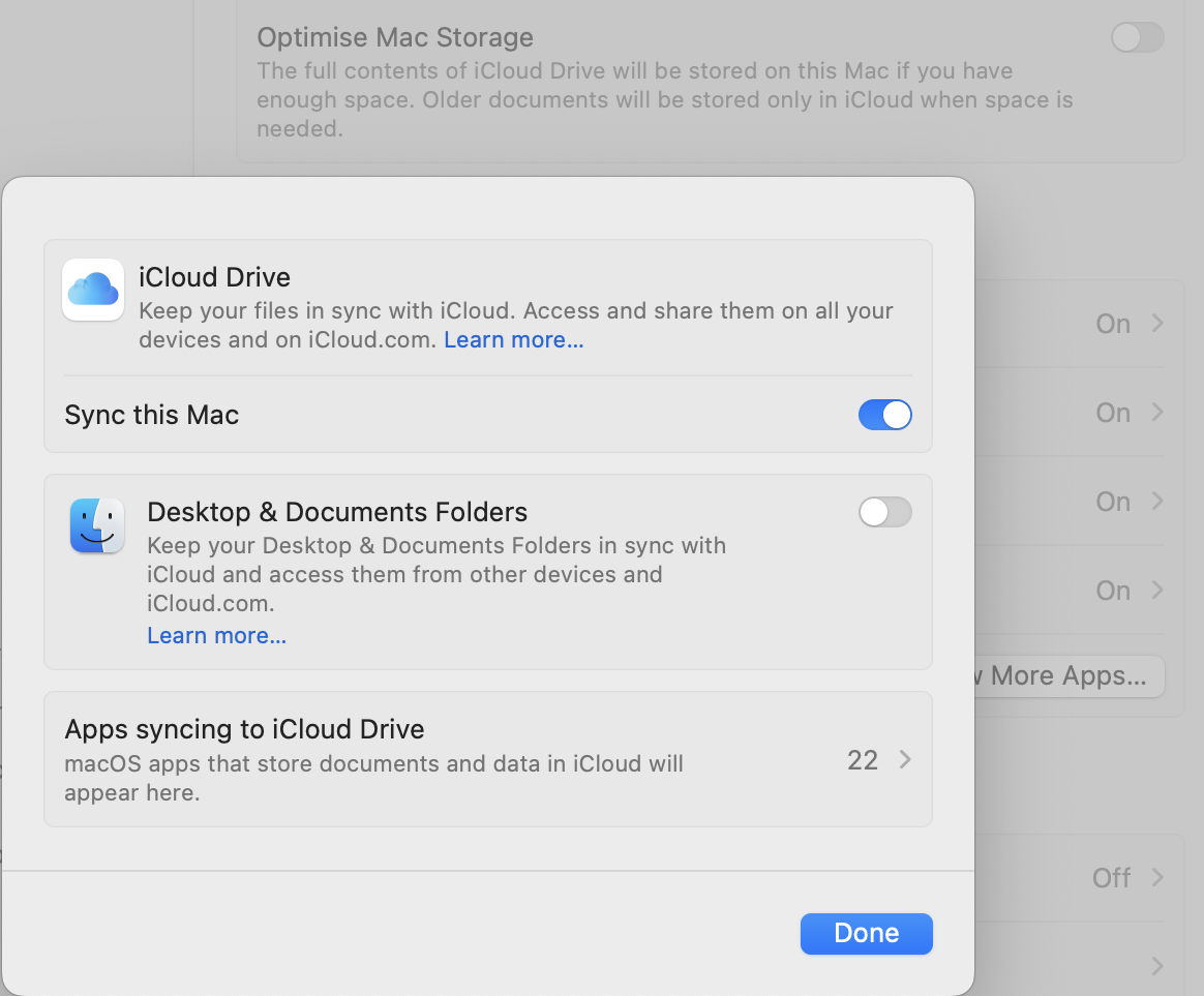 Desktop & Documents Folders in iCloud Drive – The Eclectic Light Company