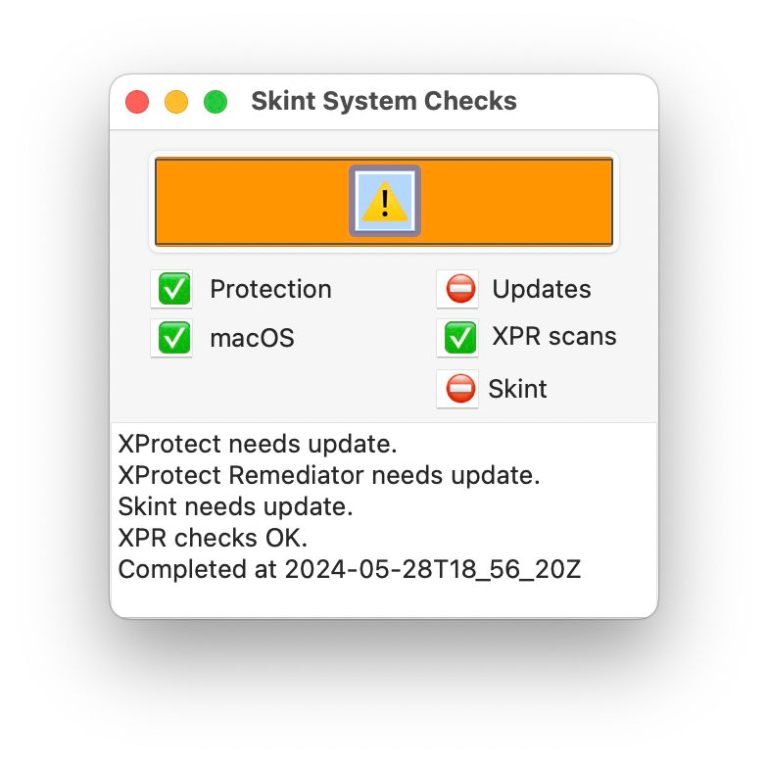Skint version 1.06 has a Dock menu command and is ready for macOS 15 ...