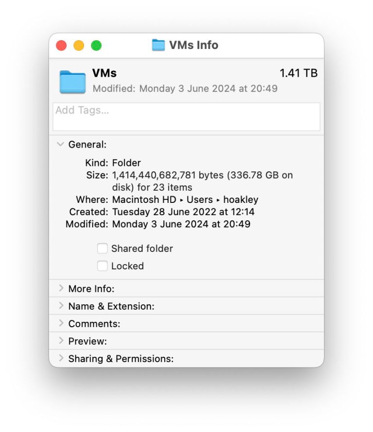 APFS: How sparse files work – The Eclectic Light Company