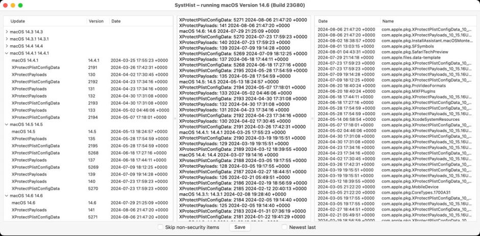 Sequoia changes security data updates: updated utilities – The Eclectic ...