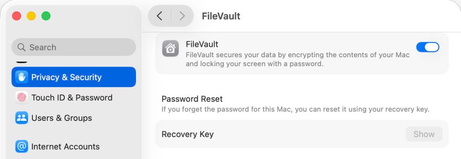 FileVault – The Eclectic Light Company